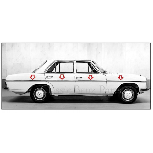 MERCEDES W114 W115 BODY MOULDING TRIMS