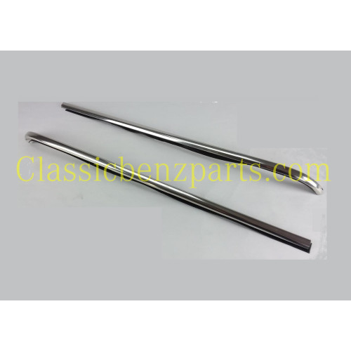 Mercedes W114 W115 trunk chrome moulding trims